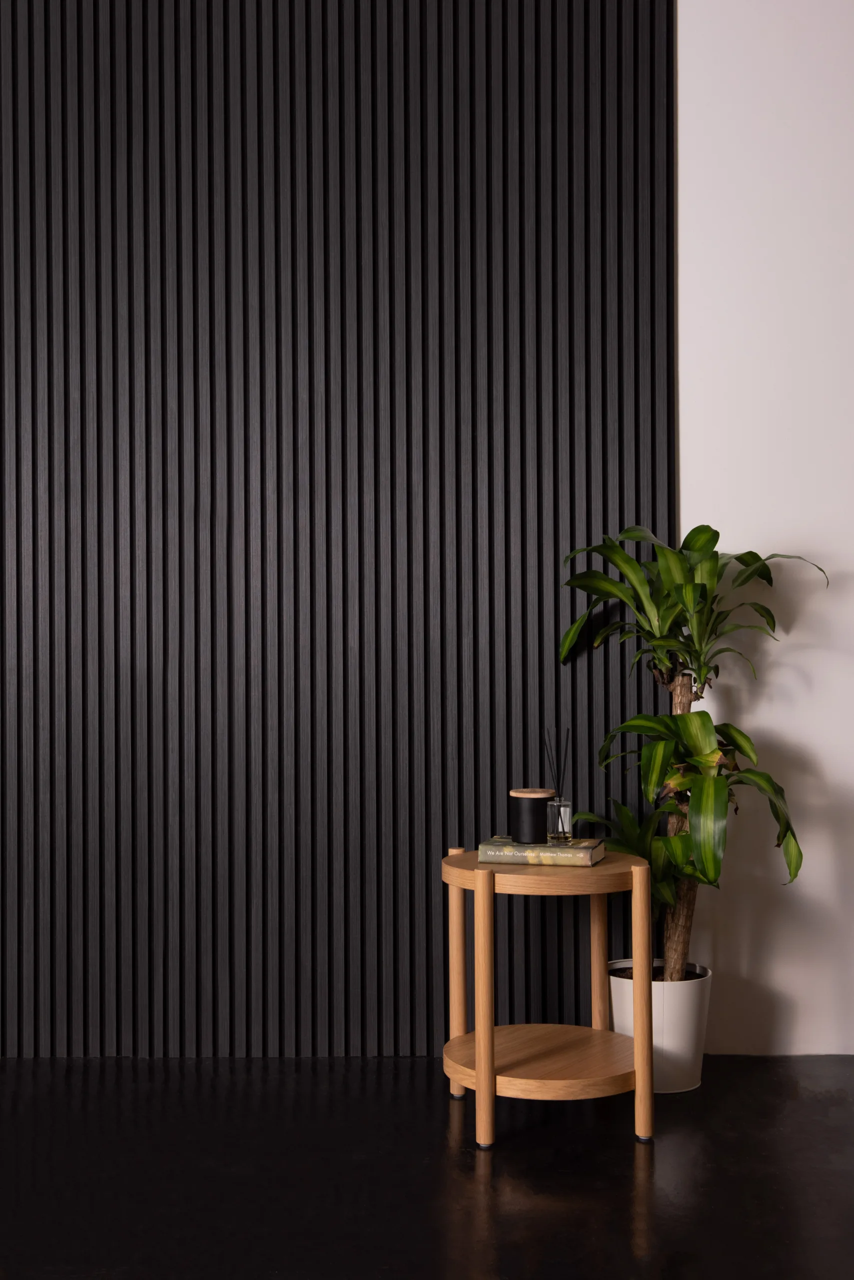 Buy Stylish Black Onyx Pine Wall Panels for Contemporary Spaces