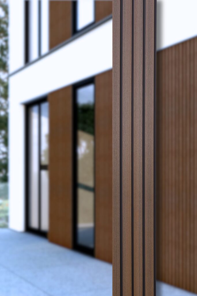 Ipe and Black - Panel Decor Hub | Premium Decorative Wall Panels Solutions