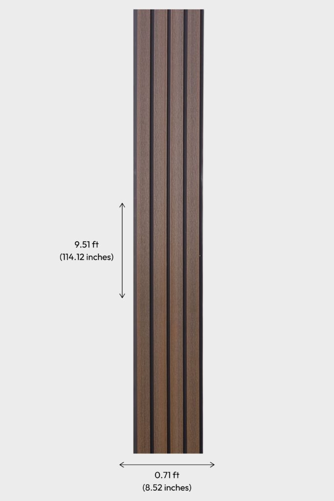 Ipe and Black - Panel Decor Hub | Premium Decorative Wall Panels Solutions