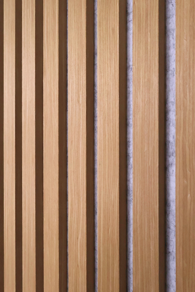 Buy Natural Oak Grey Felt Wood Panels for Luxury Wall Decor