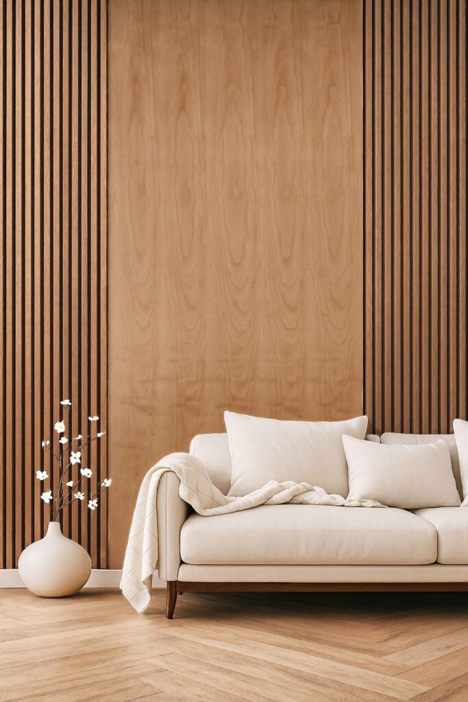 Natural Cherry Veneer - Panel Decor Hub | Premium Decorative Wall ...